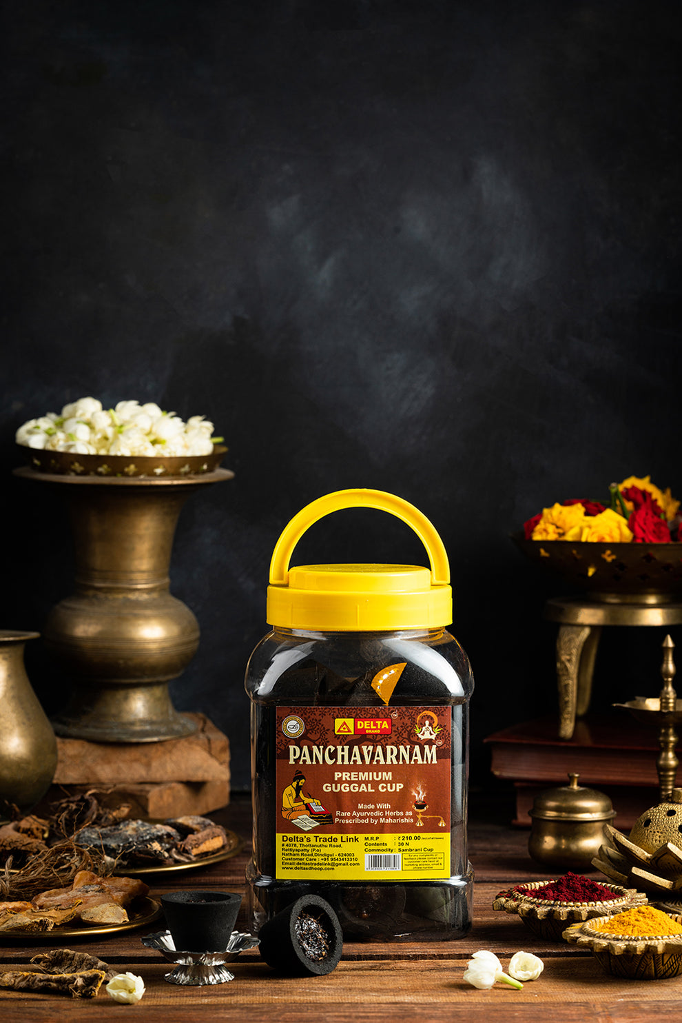 Panchavarnam (Pet Jar Sambarani Cup) – Delta Brand